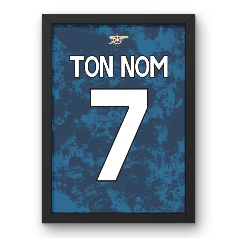 Football Frame - Arsenal Third Frame 2020-2021 – Cadre Perso