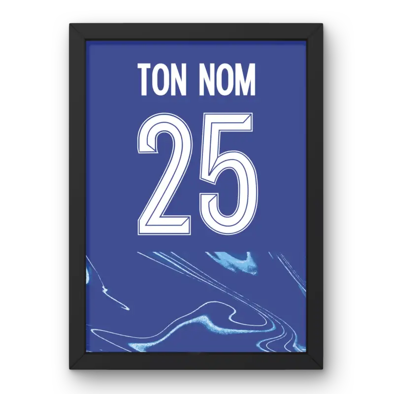 Football Frame - Chelsea Home Frame 2024-2025 – Cadre Perso