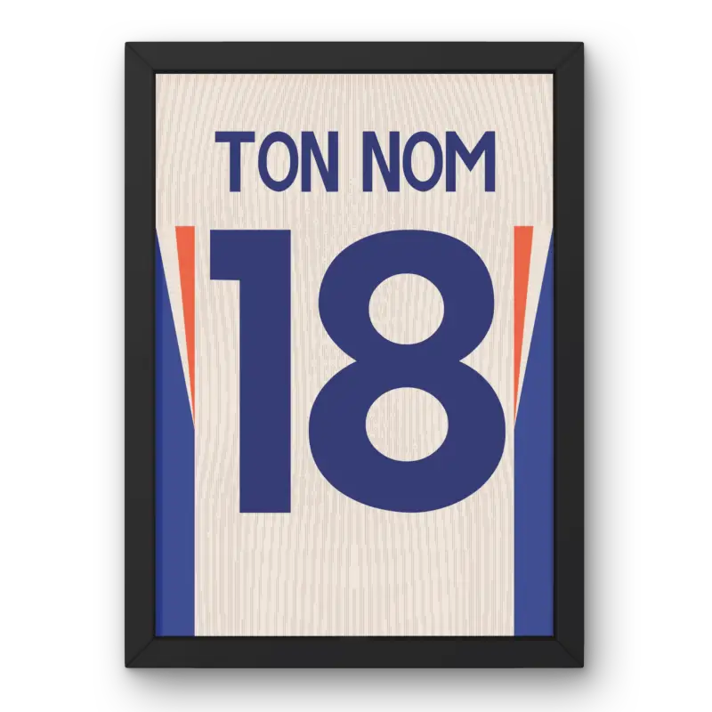 Football Frame - Chelsea Away Frame 2024-2025 – Cadre Perso